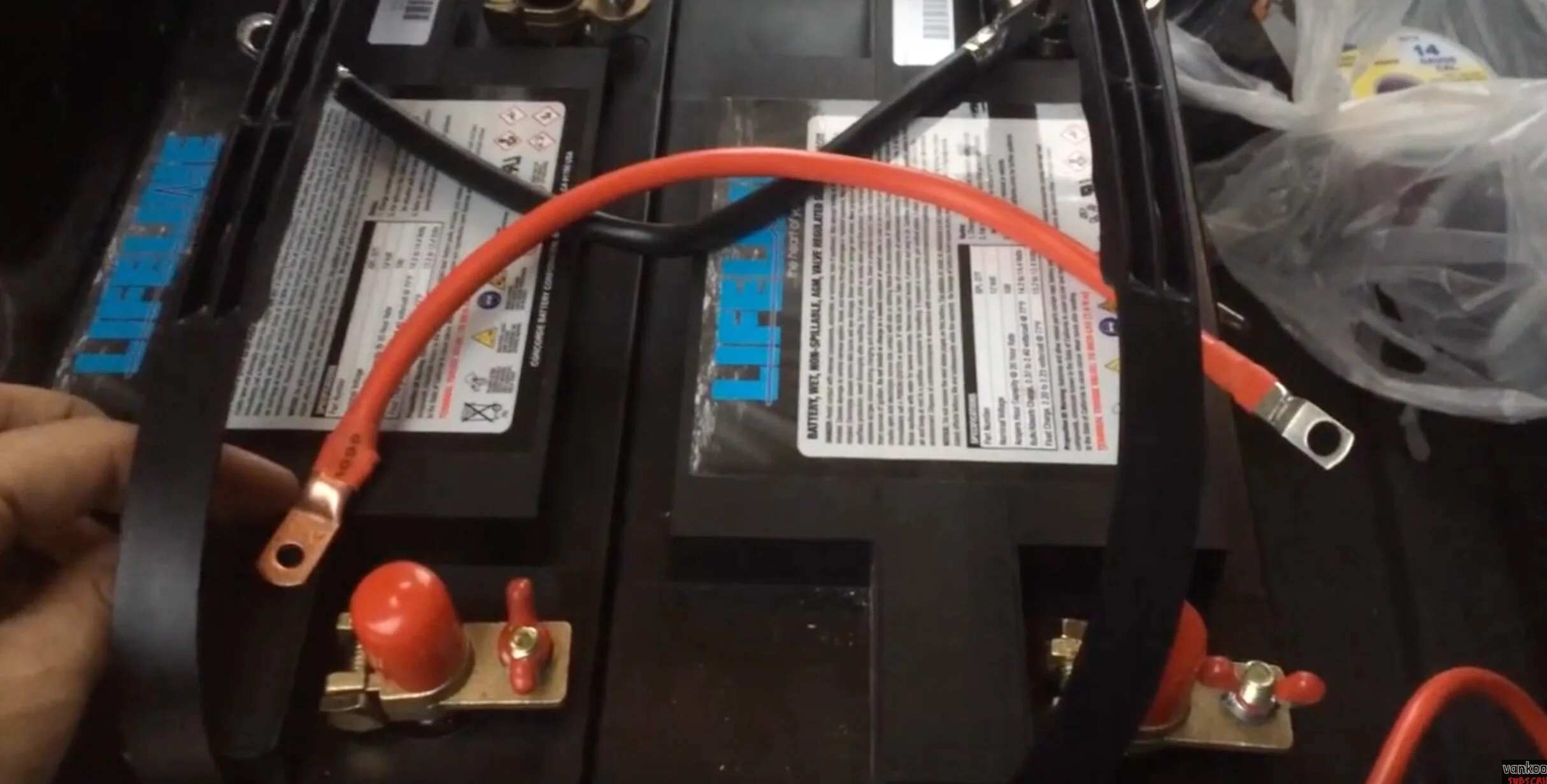 How to wire your battery bank in parallel — VANKOOKZ