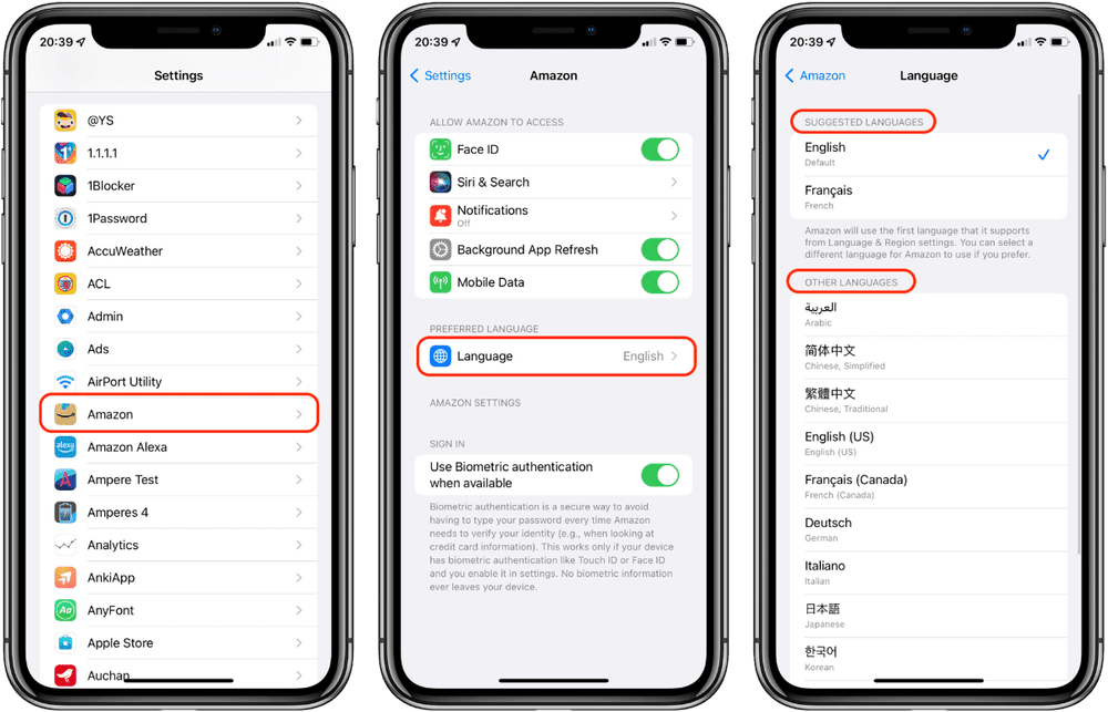 How to set the language on an app-by-app basis on your iPhone — EasyTECH