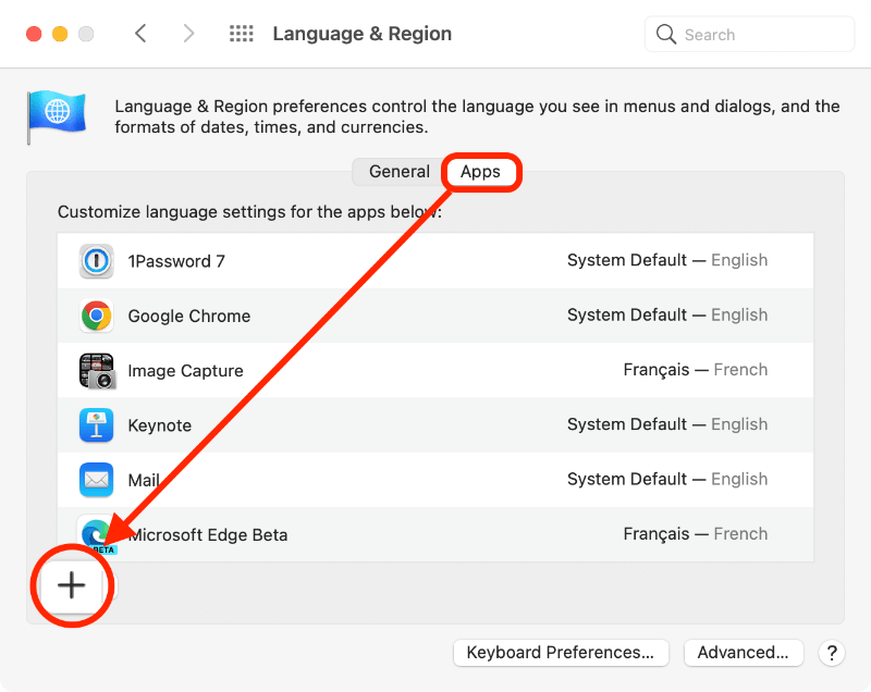 How to set the language on an app-by-app basis on your Mac — EasyTECH