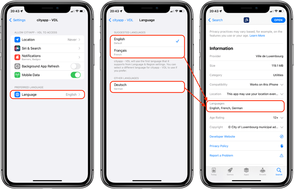 How to set the language on an app-by-app basis on your iPhone — EasyTECH