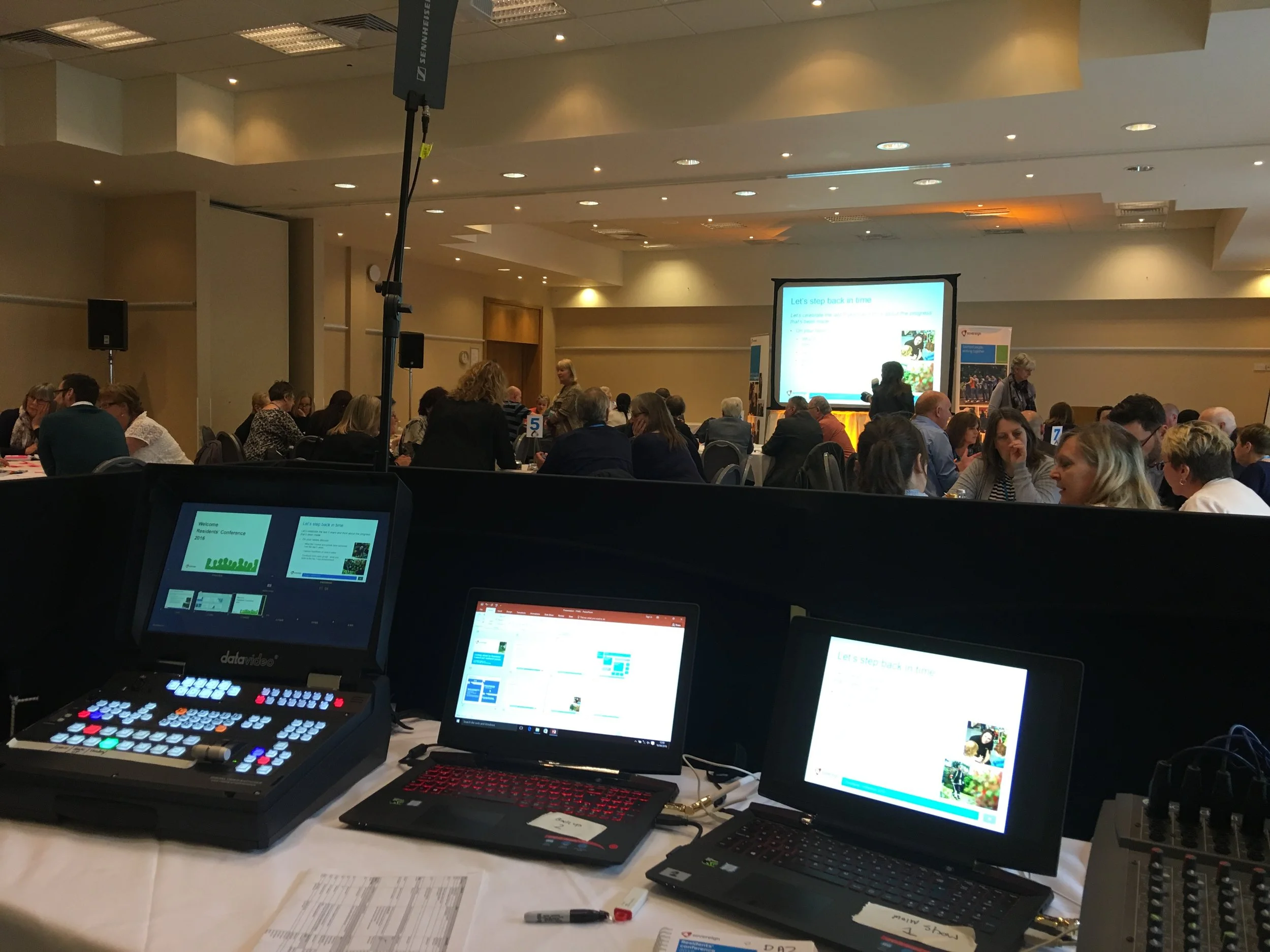 Audio Visual Equipment Hire - Live Streaming - Large TV Hire - Video ...