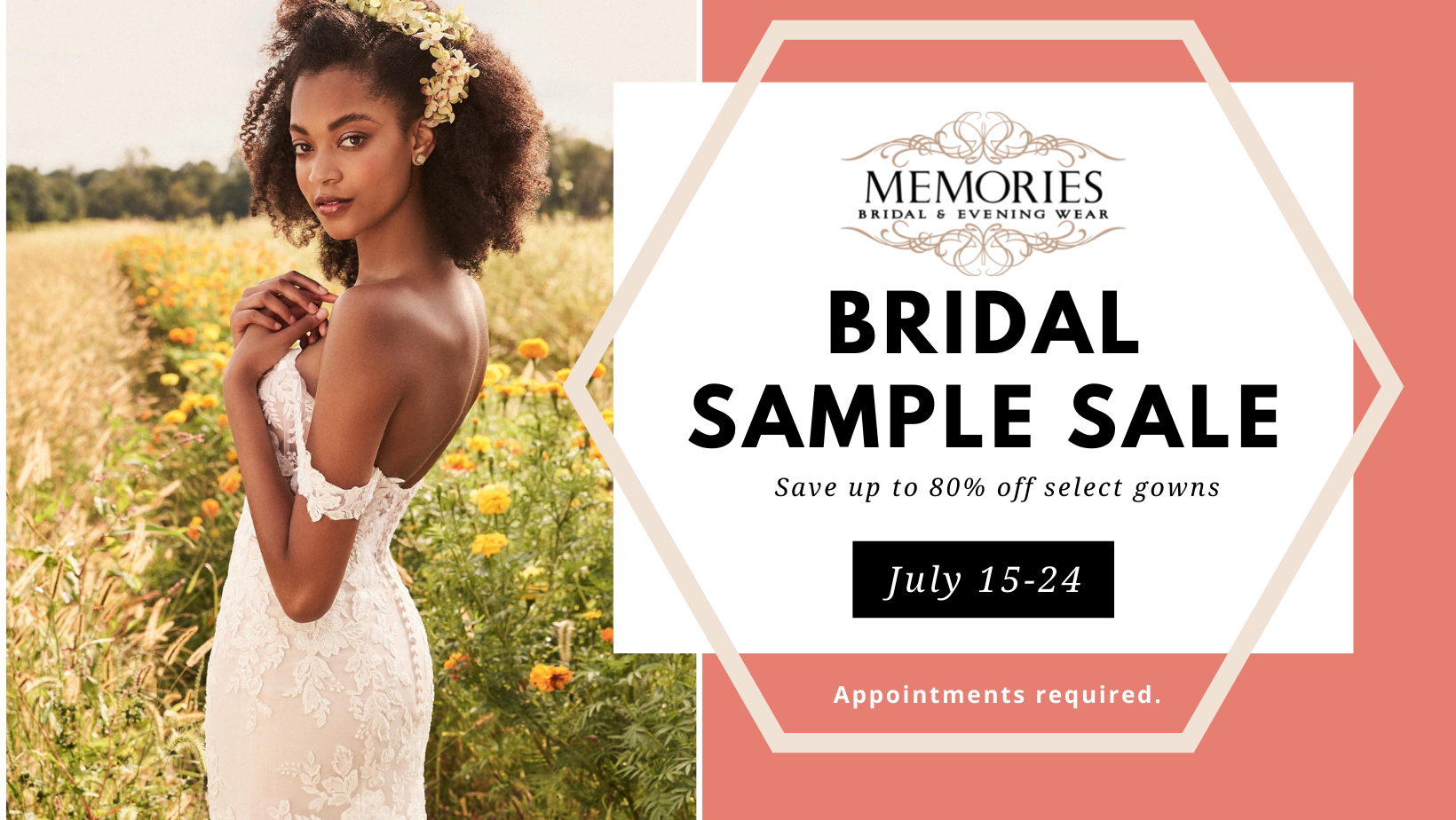 Annual Bridal Sample Sale 2022
