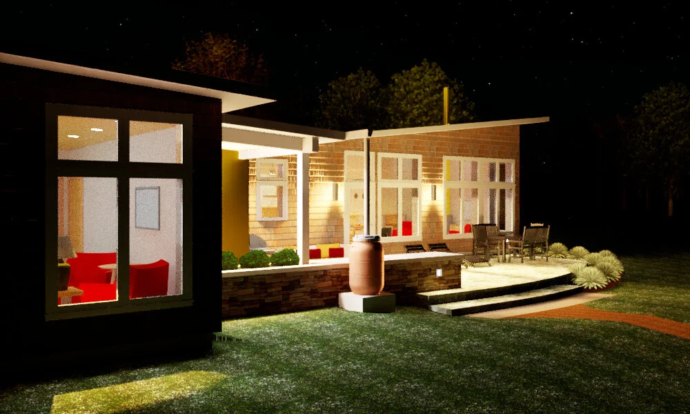 Wing House, A Custom Green Home Design Plan — Arocordis Design