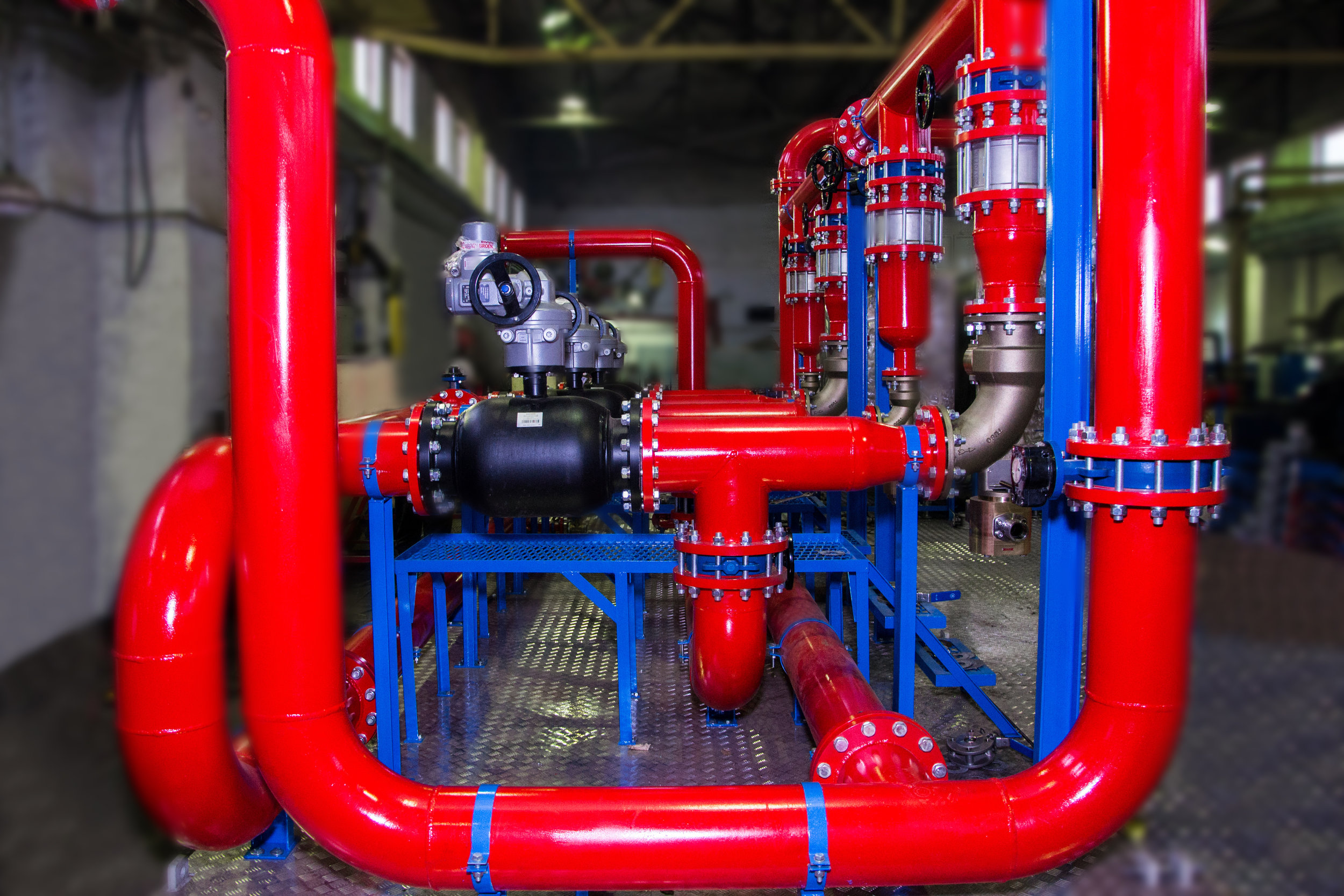 Matre Turbine In-Line Foam Proportioners — Matre