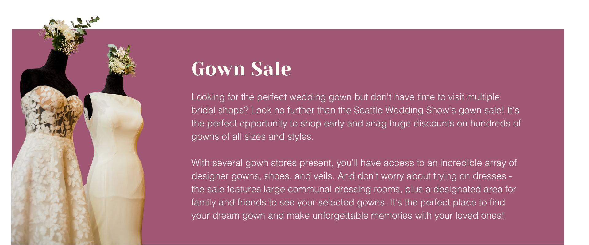 Seattle Wedding Show