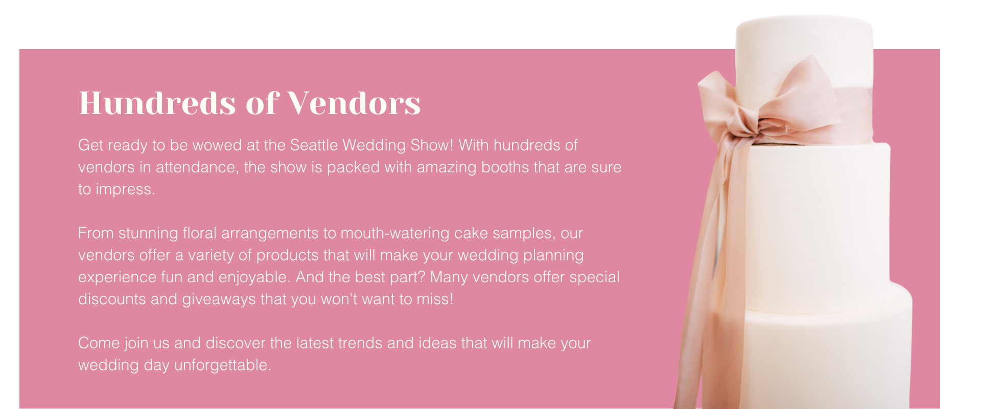 Seattle Wedding Show
