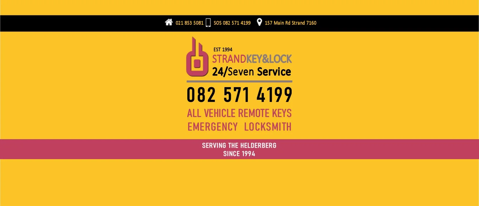 Strand Keys Home — STRAND Key&Lock