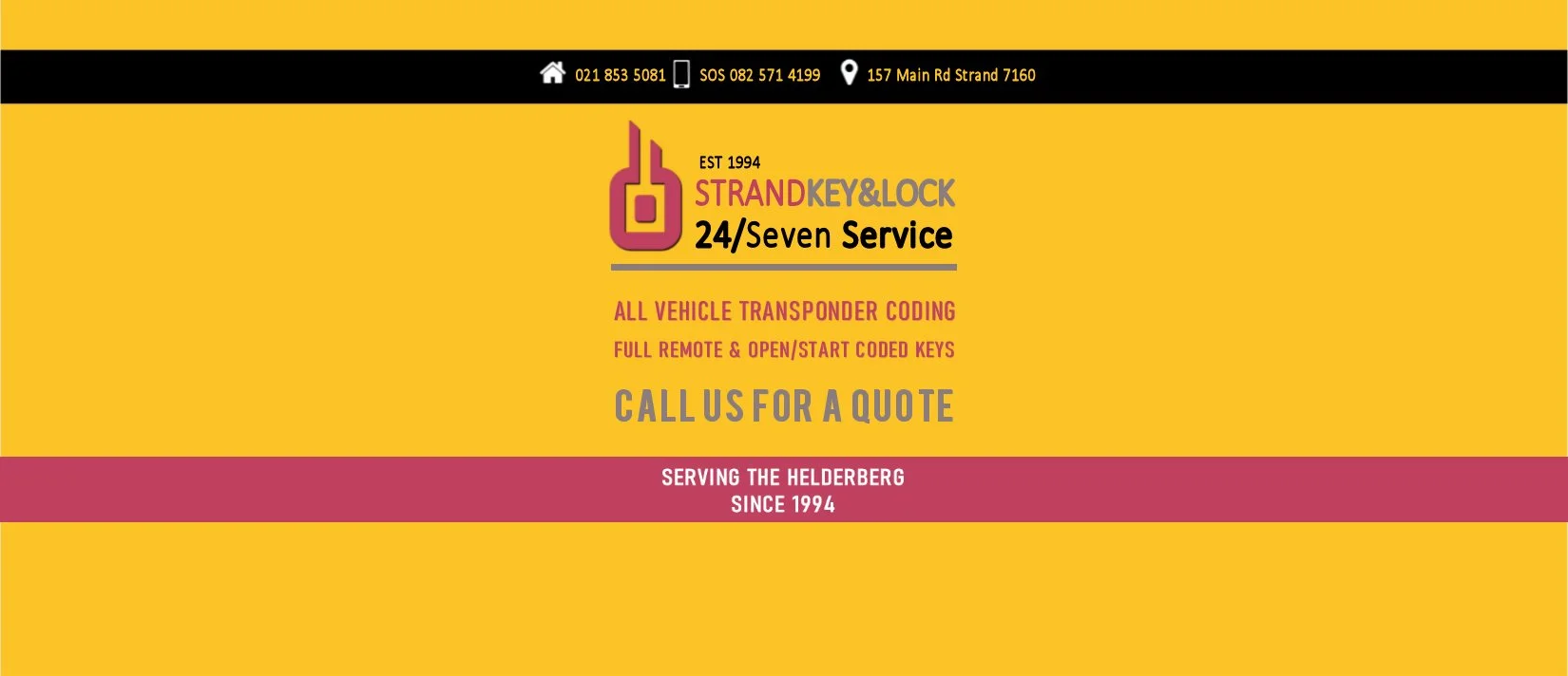 Keys & Locks — STRAND Key&Lock