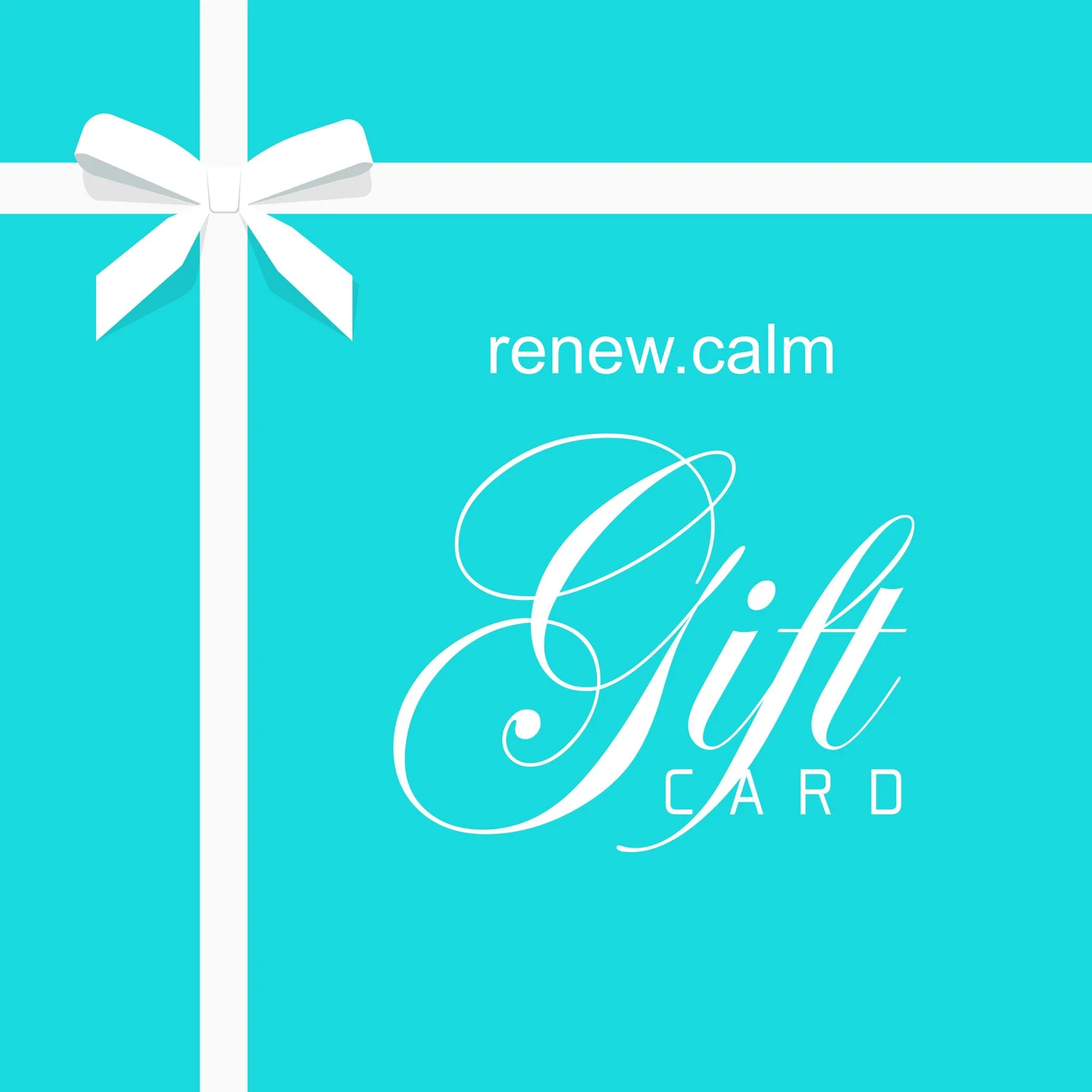 Buy Renew.calm gift cards for skincare and massage online — Renew.Calm