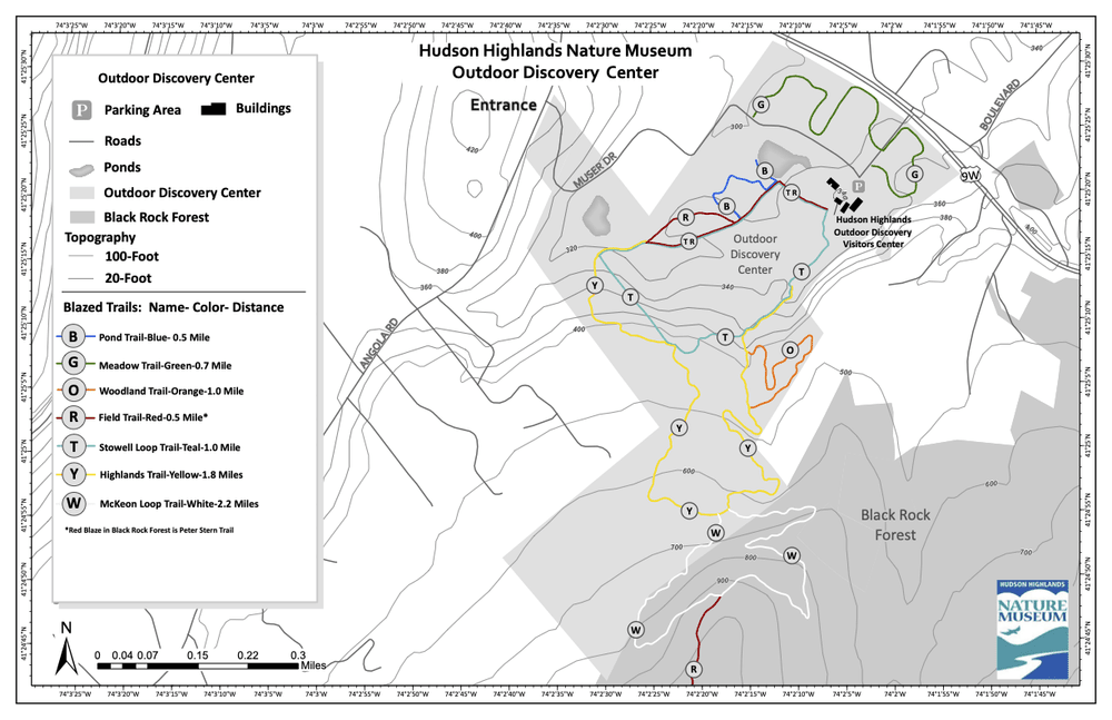 Trail Map — Hudson Highlands Nature Center - The Hudson Valley's ...