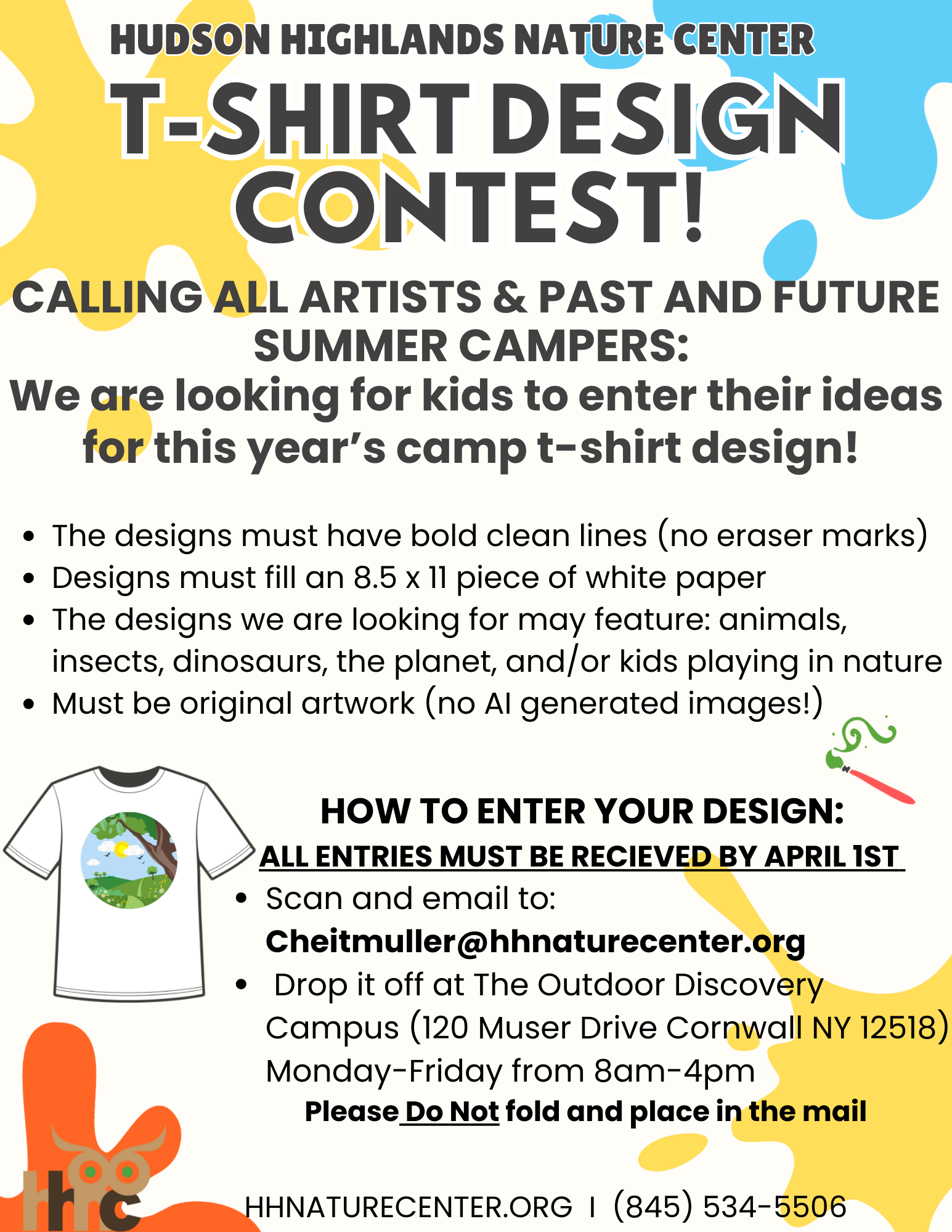 Shirt Design Contest Poster