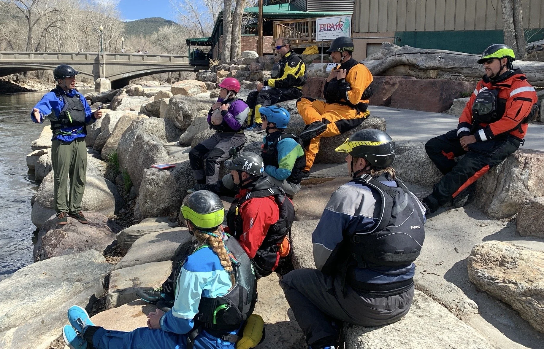 Canyon River Instruction — Raft ACA L5 Upgrade
