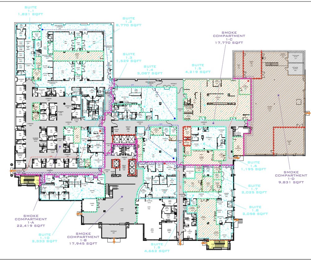 Life Safety Drawings — SAFE HOSPITAL SERVICES