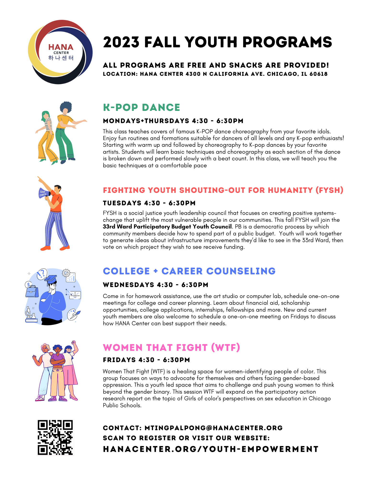 Youth Empowerment & Organizing — HANA Center