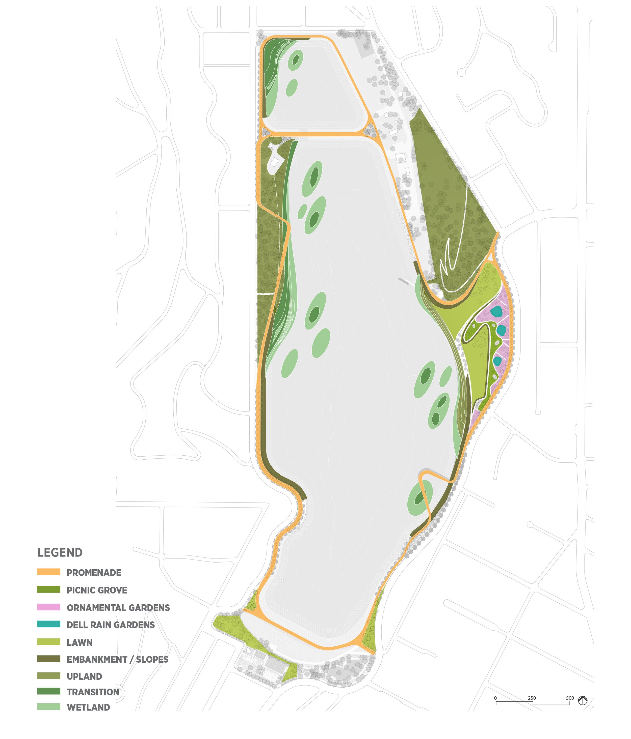 SILVER LAKE RESERVOIR COMPLEX MASTERPLAN — CHEE SALETTE