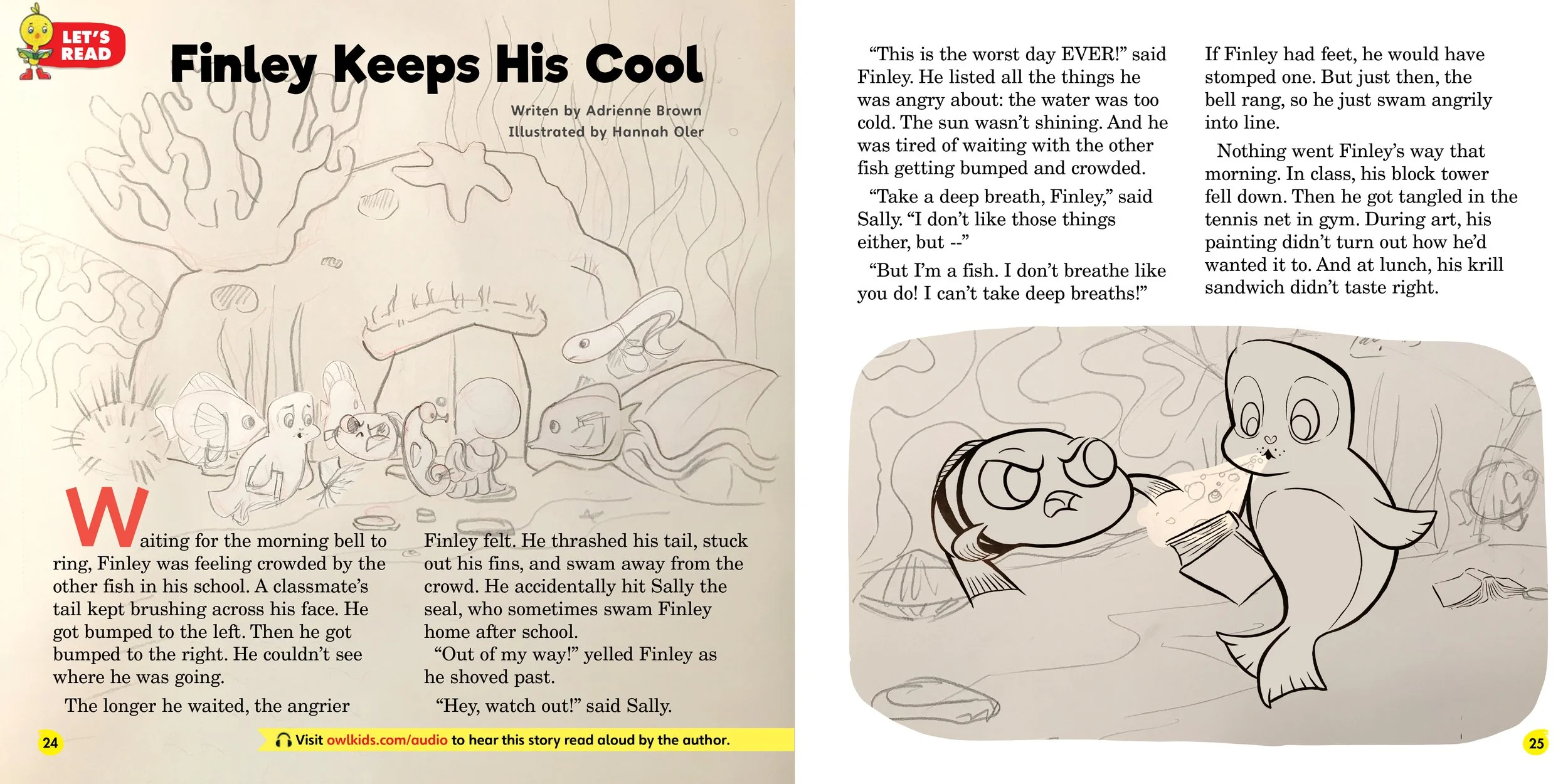 Finley Keeps His Cool — Hannah Oler