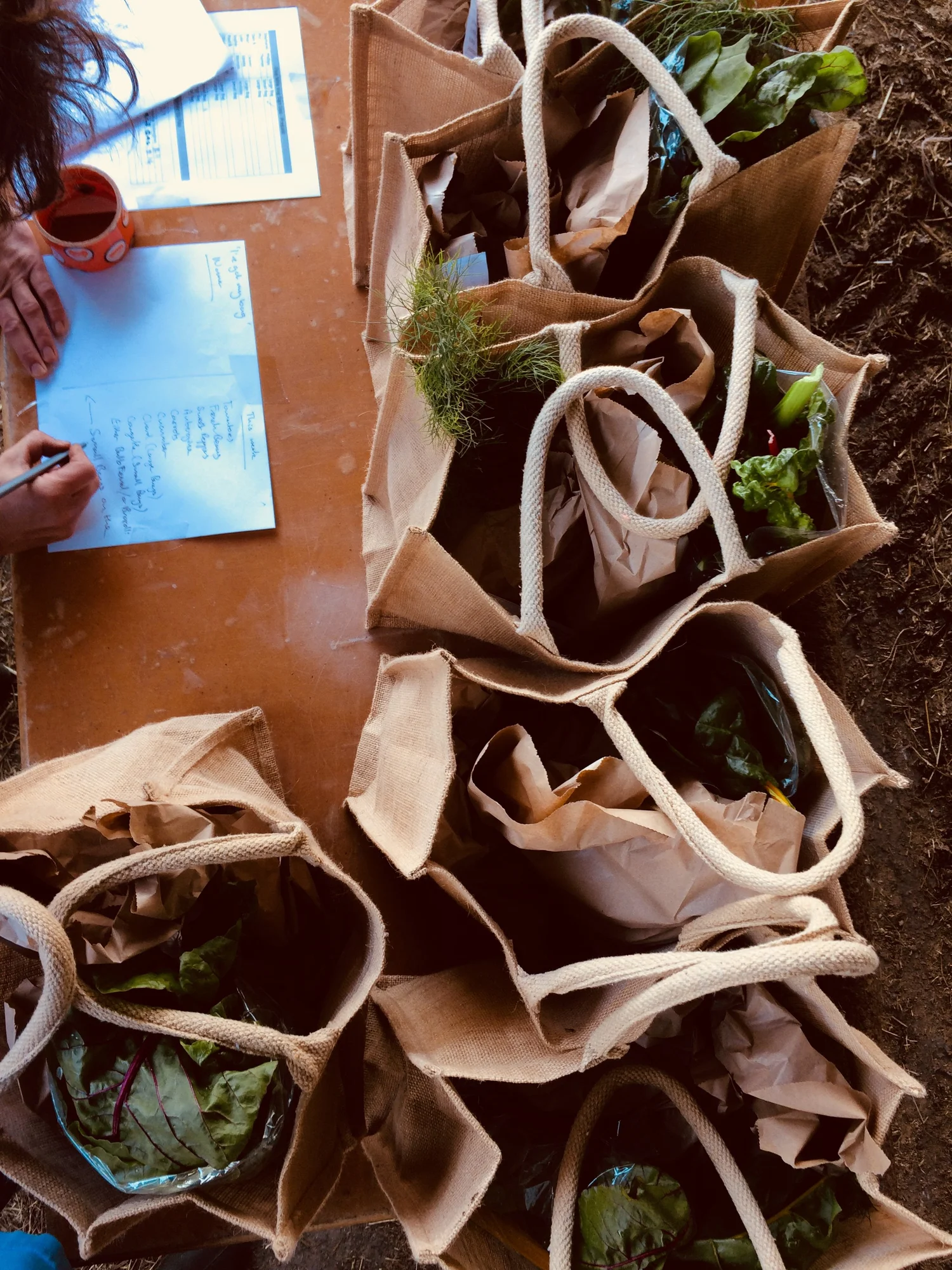 Slade Farm - Organic Veg Bag - Local Farm Shop