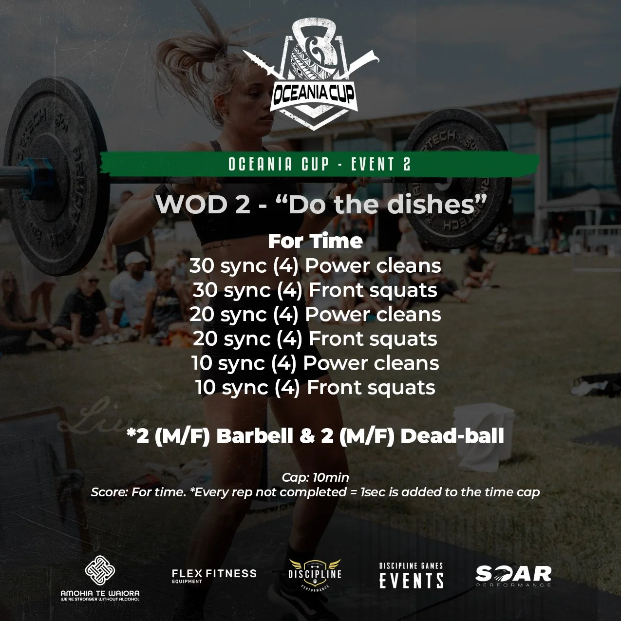 Oceania CUP WODS — Discipline Games Events