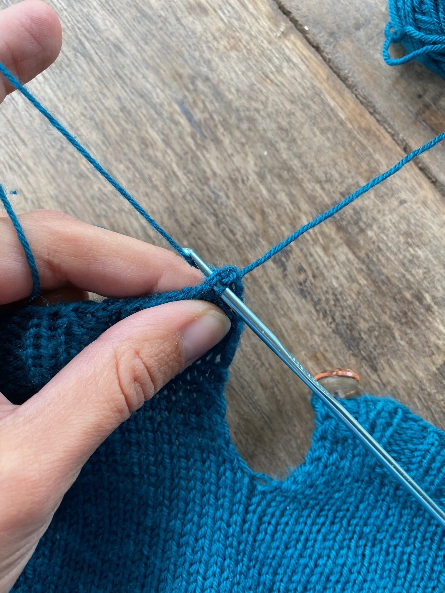 Stabilizing a Knit Neckline — Kathryn Folkerth Designs