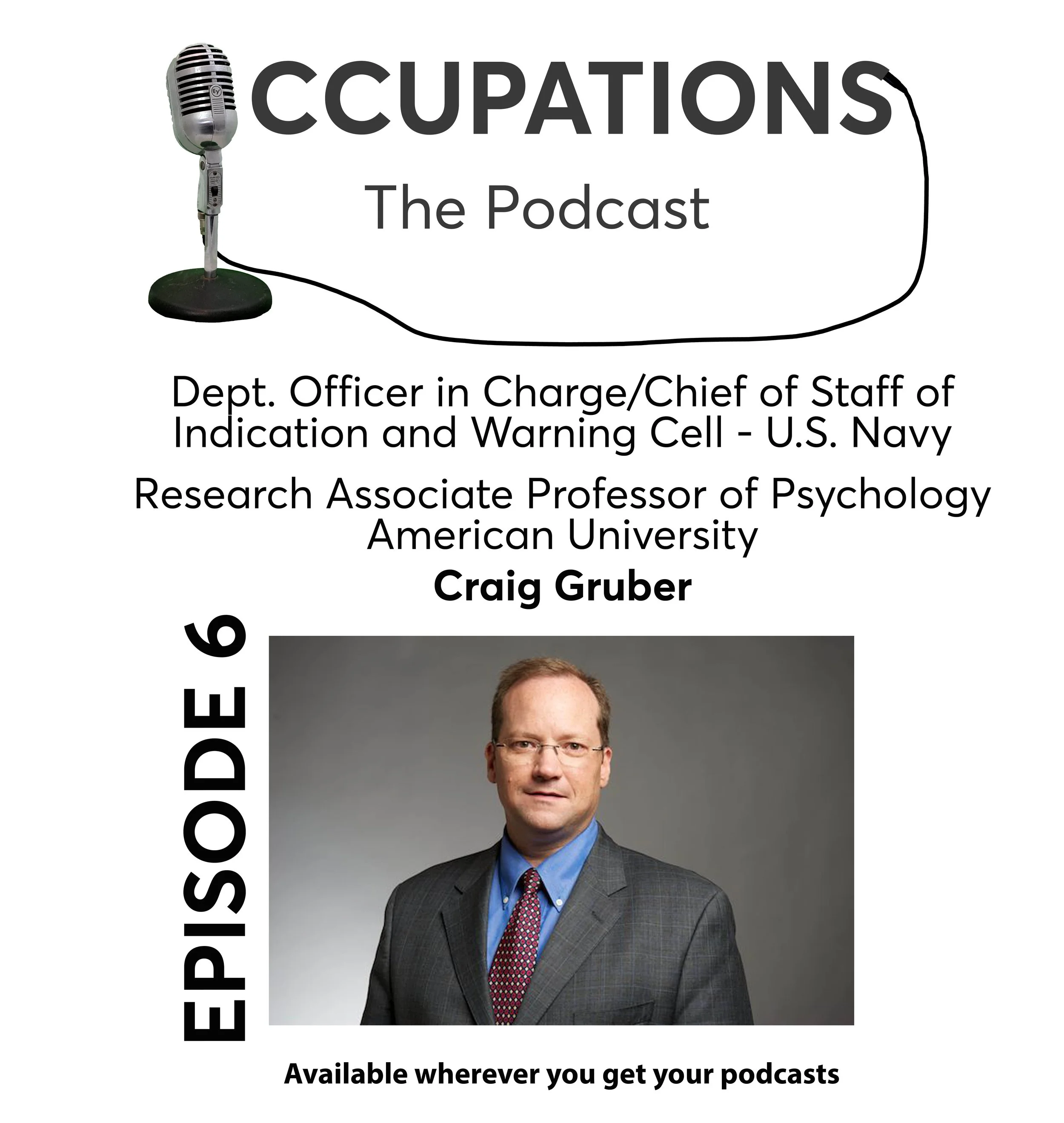 Craig Gruber, Intelligence Analyst for the US Navy and Prof. of ...