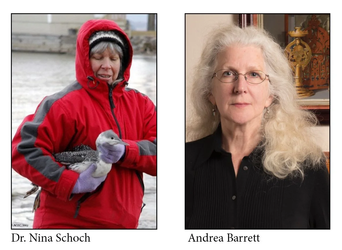 Nina Schoch and Andrea Barrett — The Whallonsburg Grange