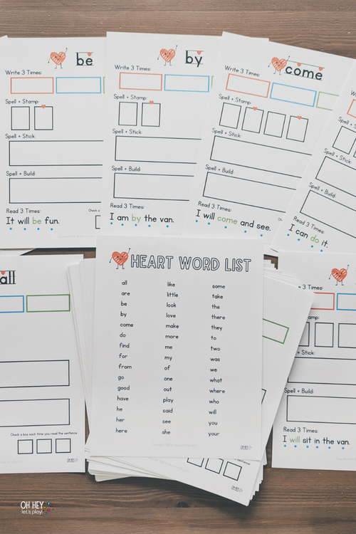 How to Teach Sight Words — Oh Hey Let's Play