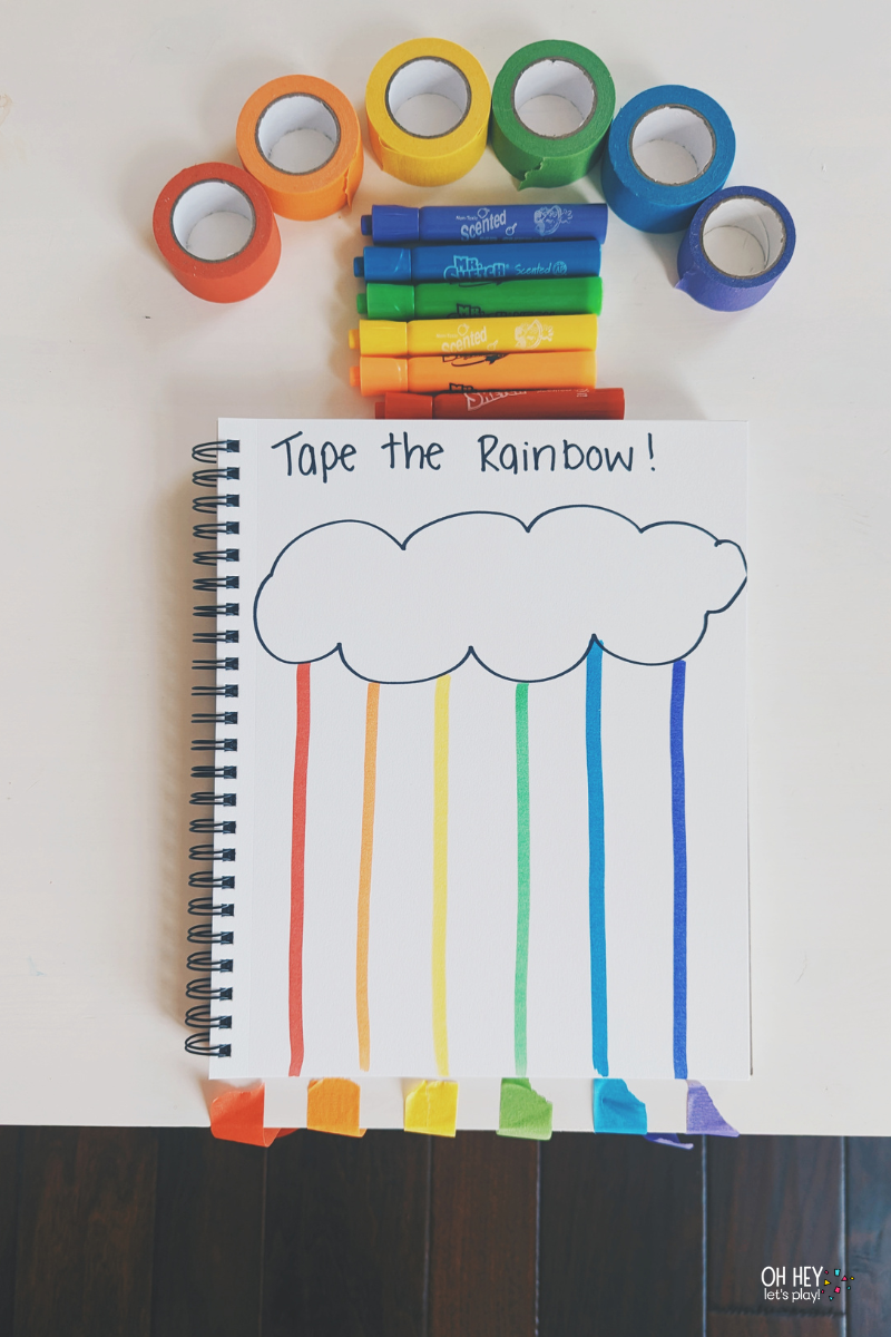 Rainbow Themed Learning Journal Activities — Oh Hey Let's Play