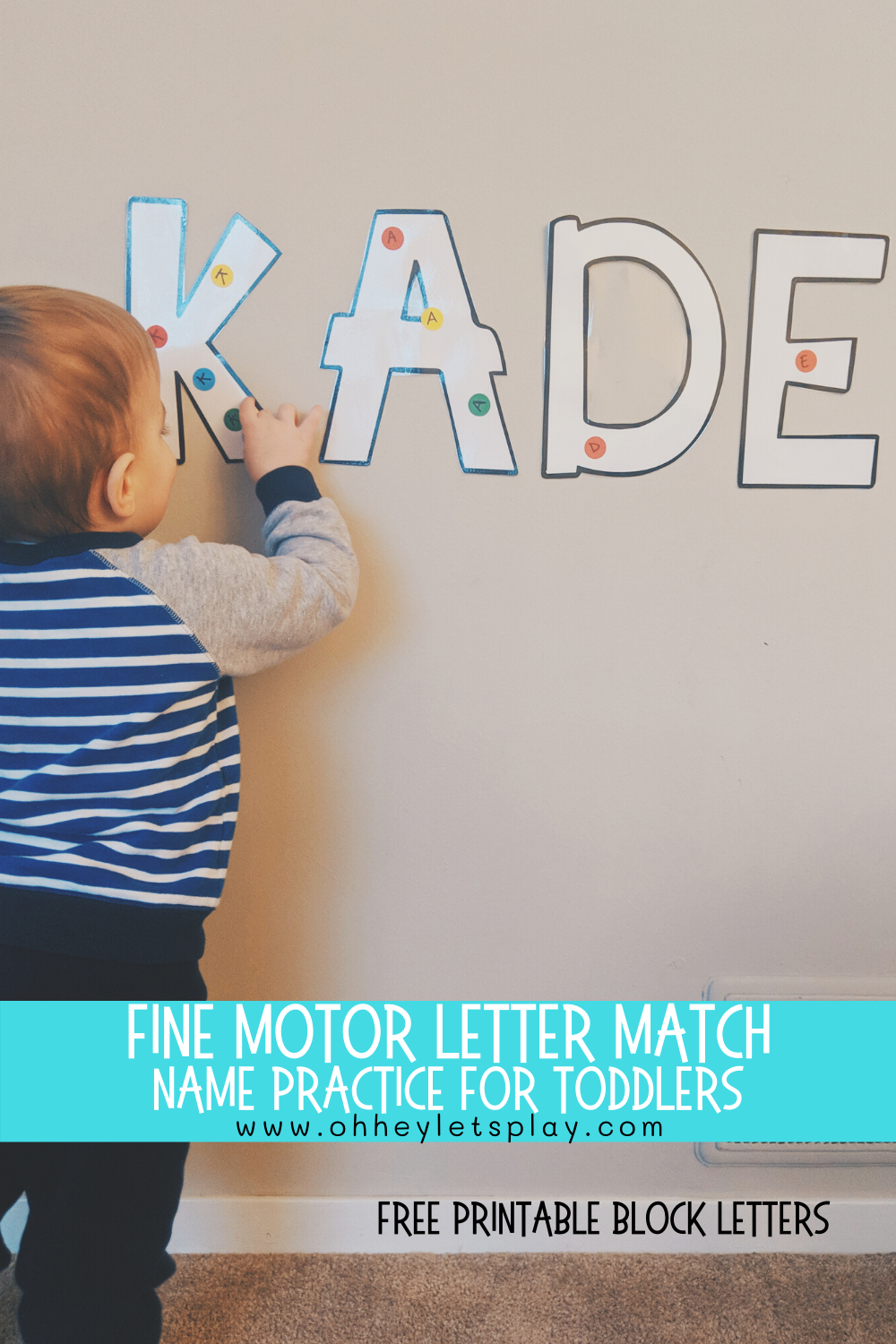 Love Monster Craft (Free Printable Template) — Oh Hey Let's Play