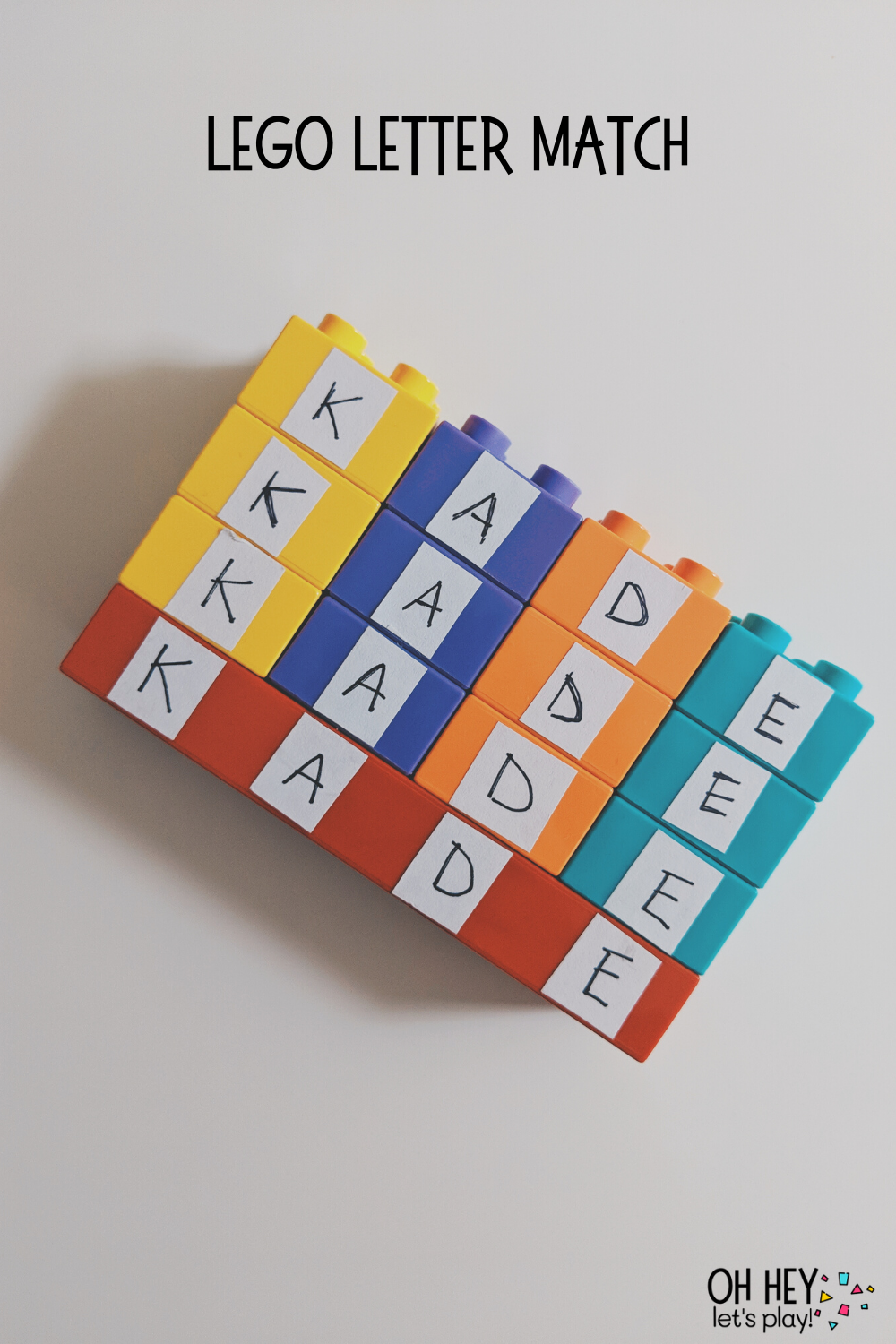 Name Activities for Toddlers — Oh Hey Let's Play