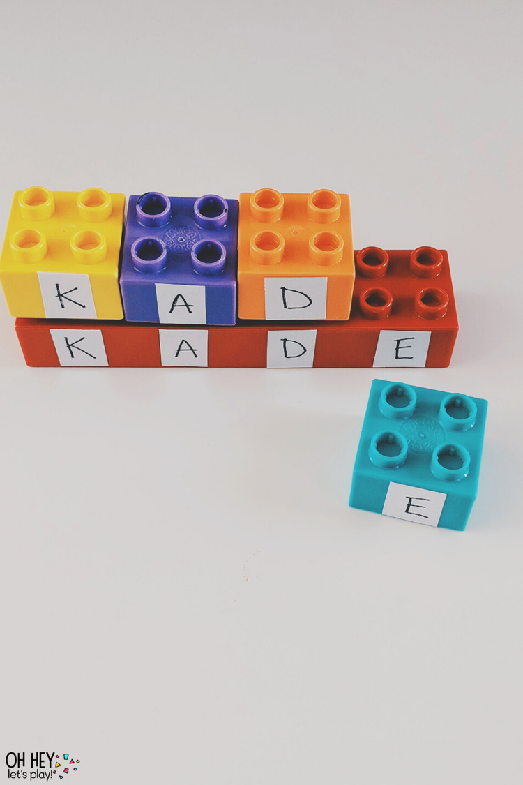 Name Activities for Toddlers — Oh Hey Let's Play