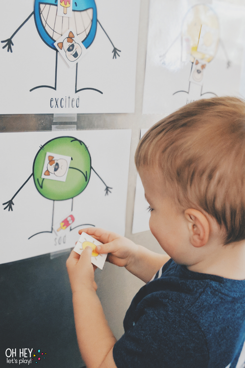 Emotion Sorting Activity — Oh Hey Let's Play