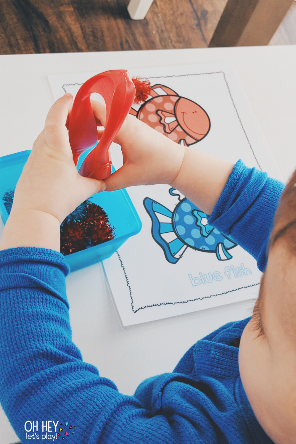 Red Fish, Blue Fish Dr. Seuss Activities & Printables — Oh Hey Let's Play