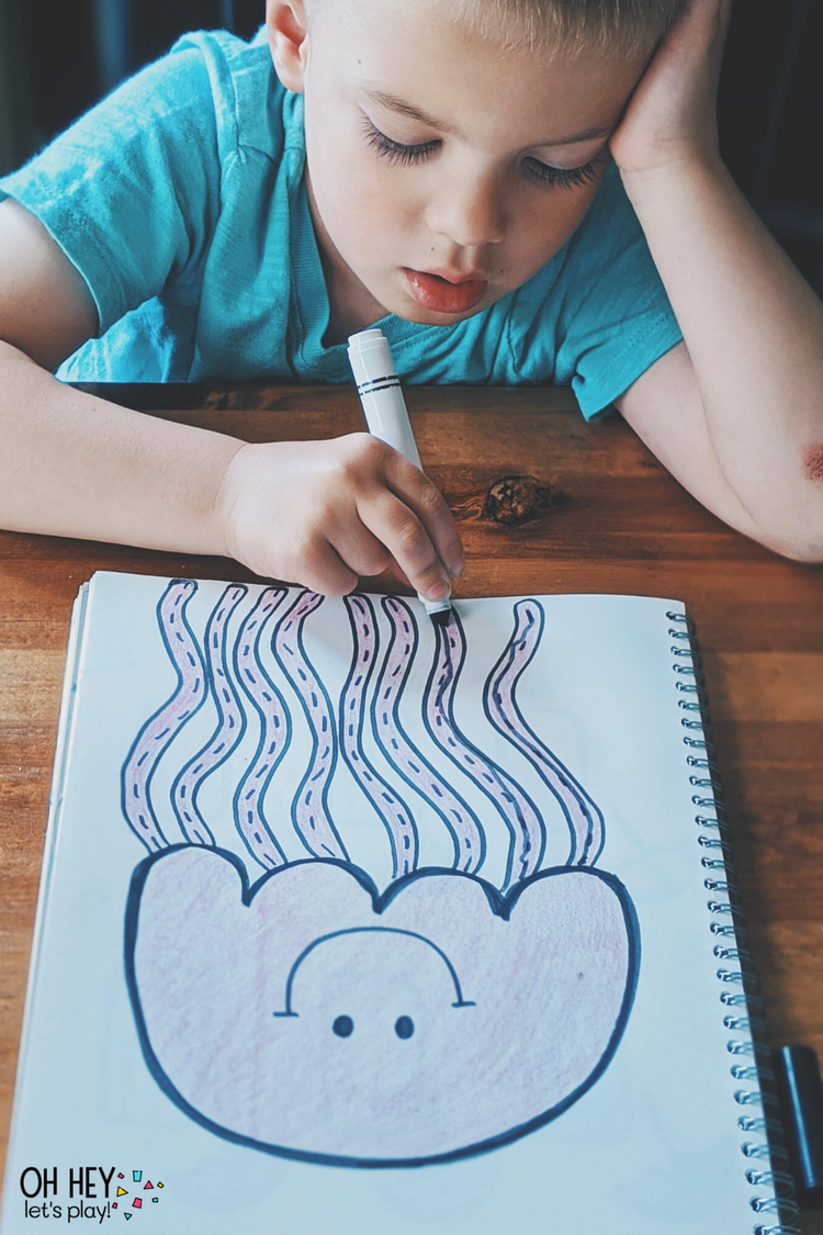 Ocean-Themed Journal Activities for Preschoolers — Oh Hey Let's Play