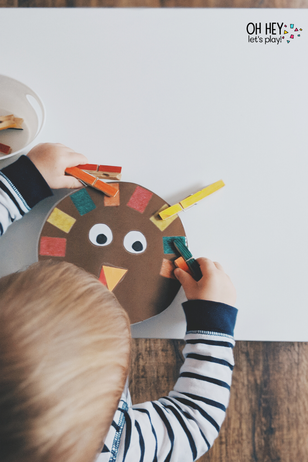 Turkey Feather Color Match — Oh Hey Let's Play