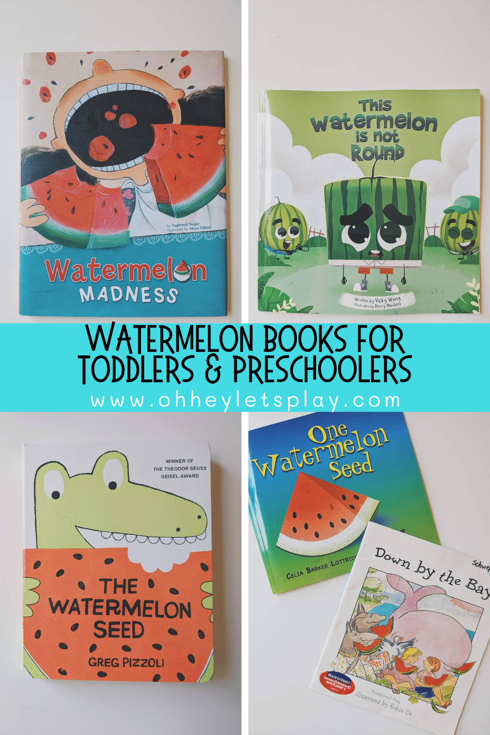 Watermelon-Themed Journal Activities for Preschoolers — Oh Hey Let's Play