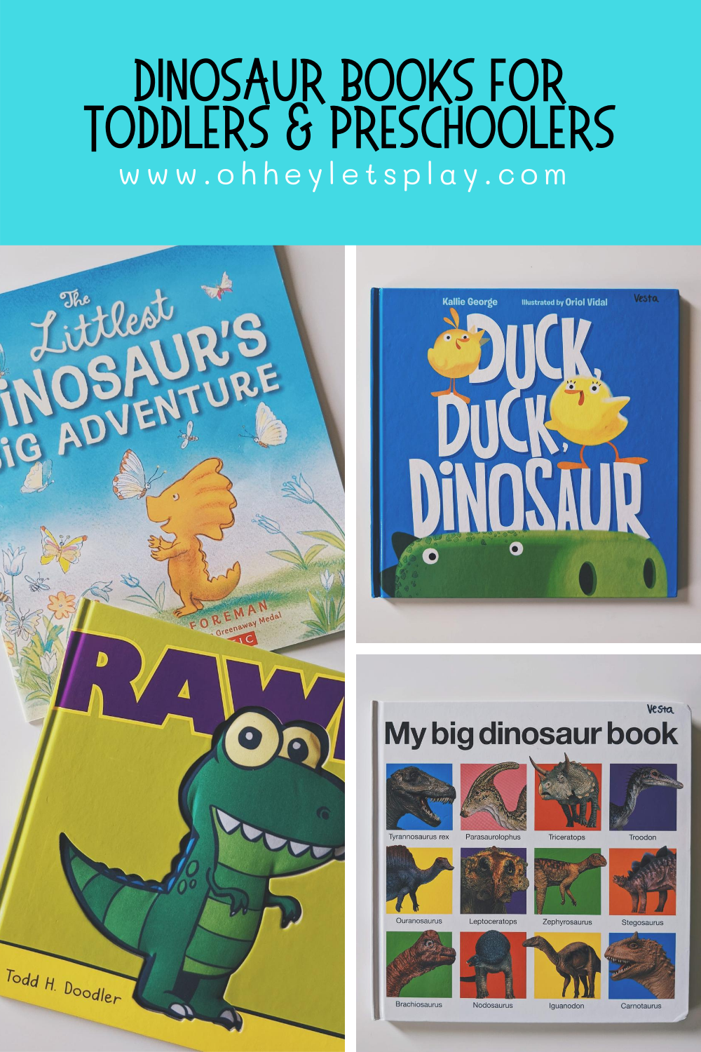 Dinosaur Activities for Toddlers and Preschoolers — Oh Hey Let's Play