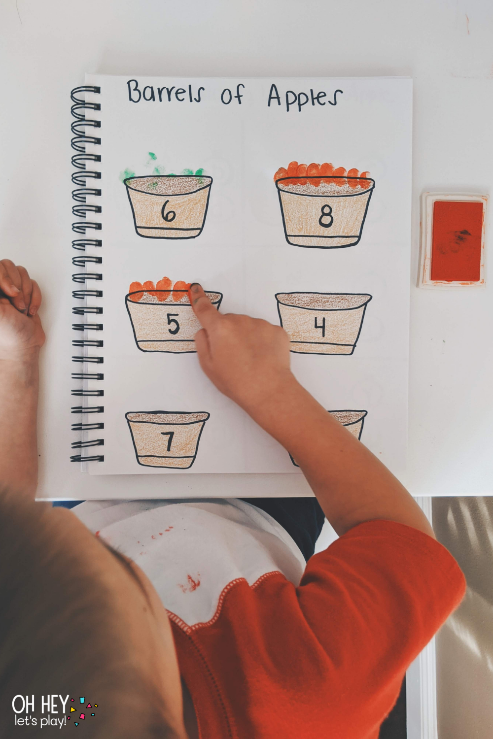 Apple-Themed Journal Activities for Preschoolers — Oh Hey Let's Play