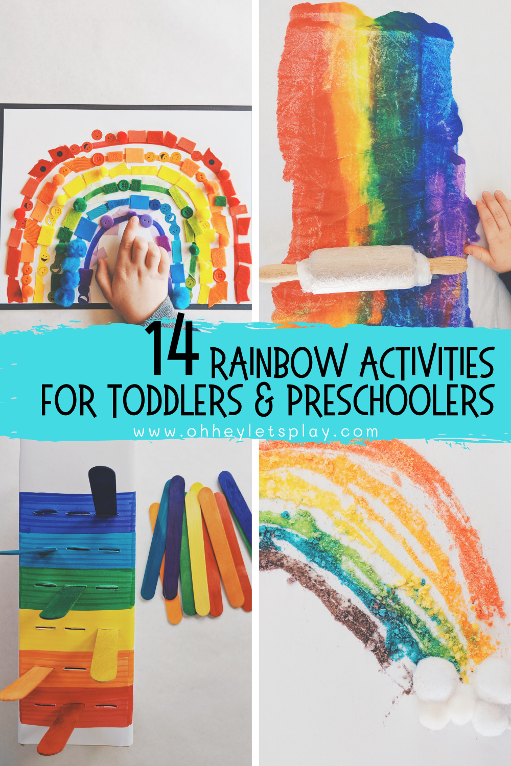 Rainbow Activities for Toddlers & Preschoolers — Oh Hey Let's Play