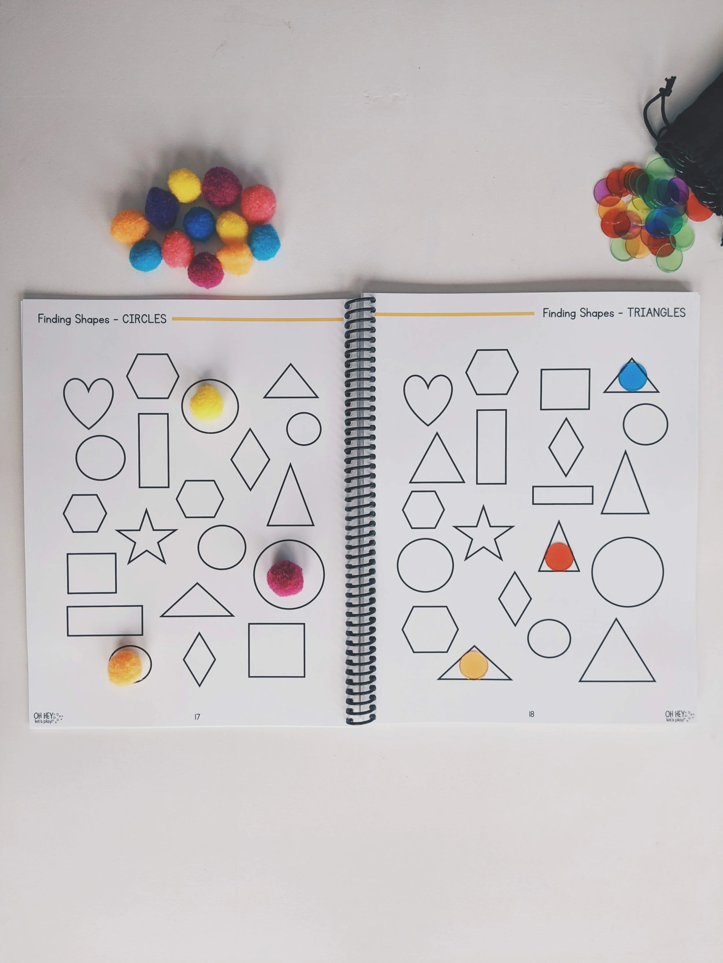 "Oh Hey Let's Play with Numbers & Shapes!" — Oh Hey Let's Play