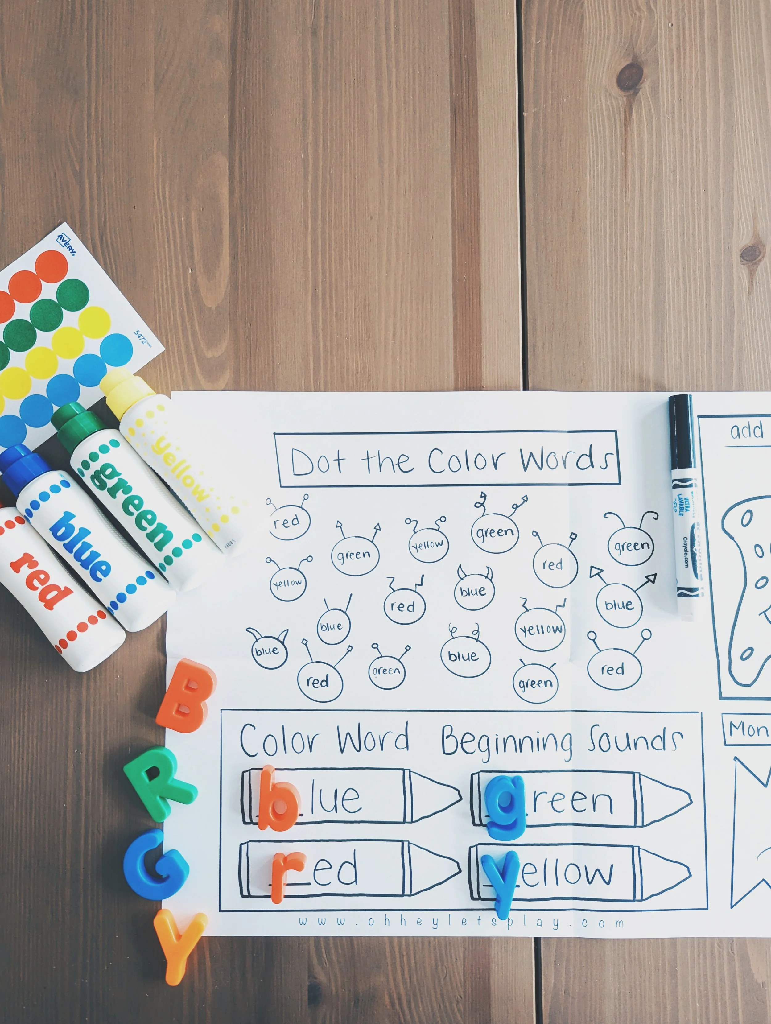 Coloring and Activity Mats — Oh Hey Let's Play