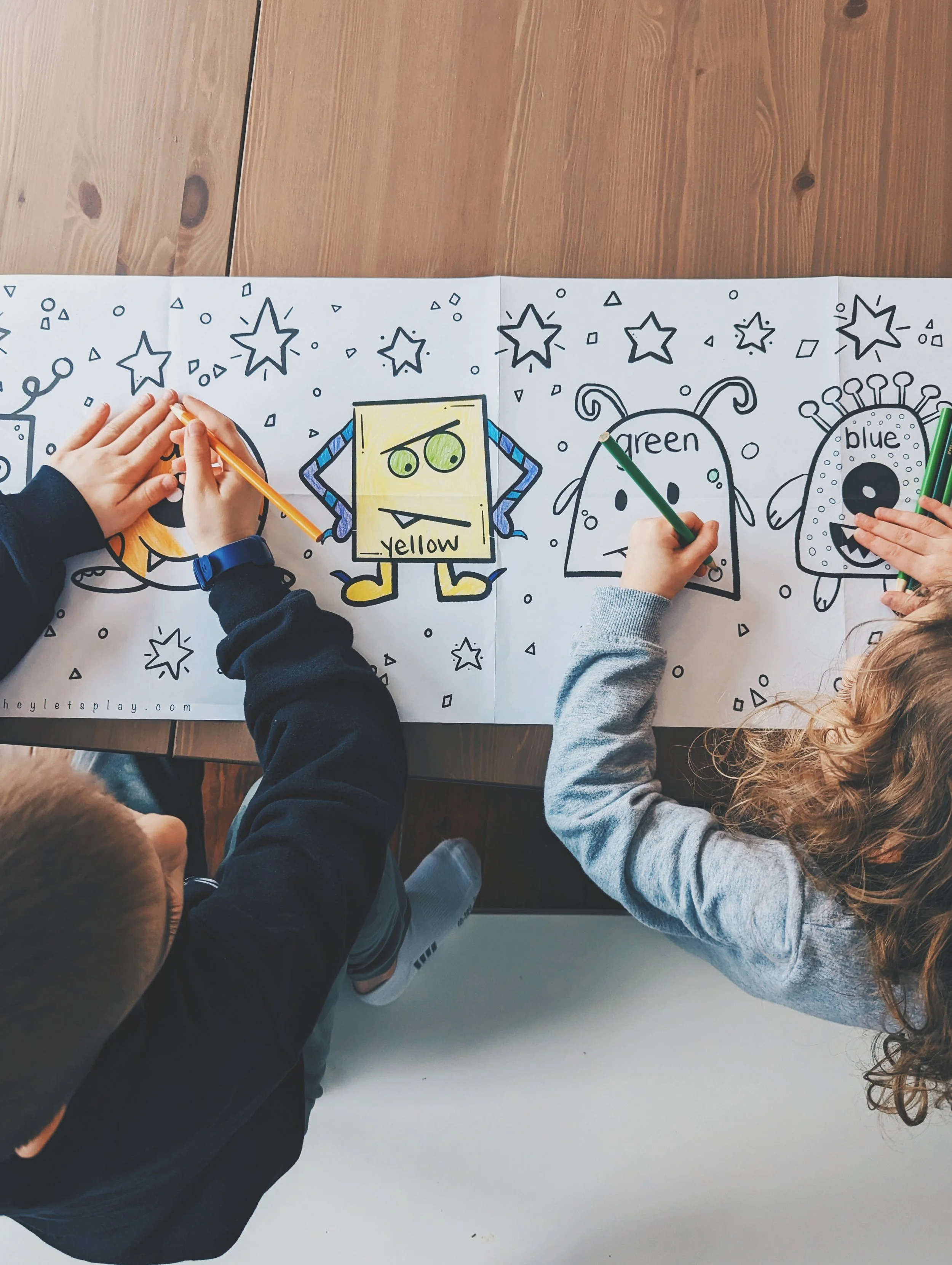 Coloring and Activity Mats — Oh Hey Let's Play