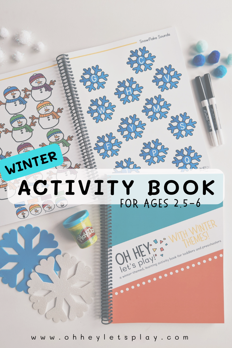Winter Activity Book — Oh Hey Let's Play