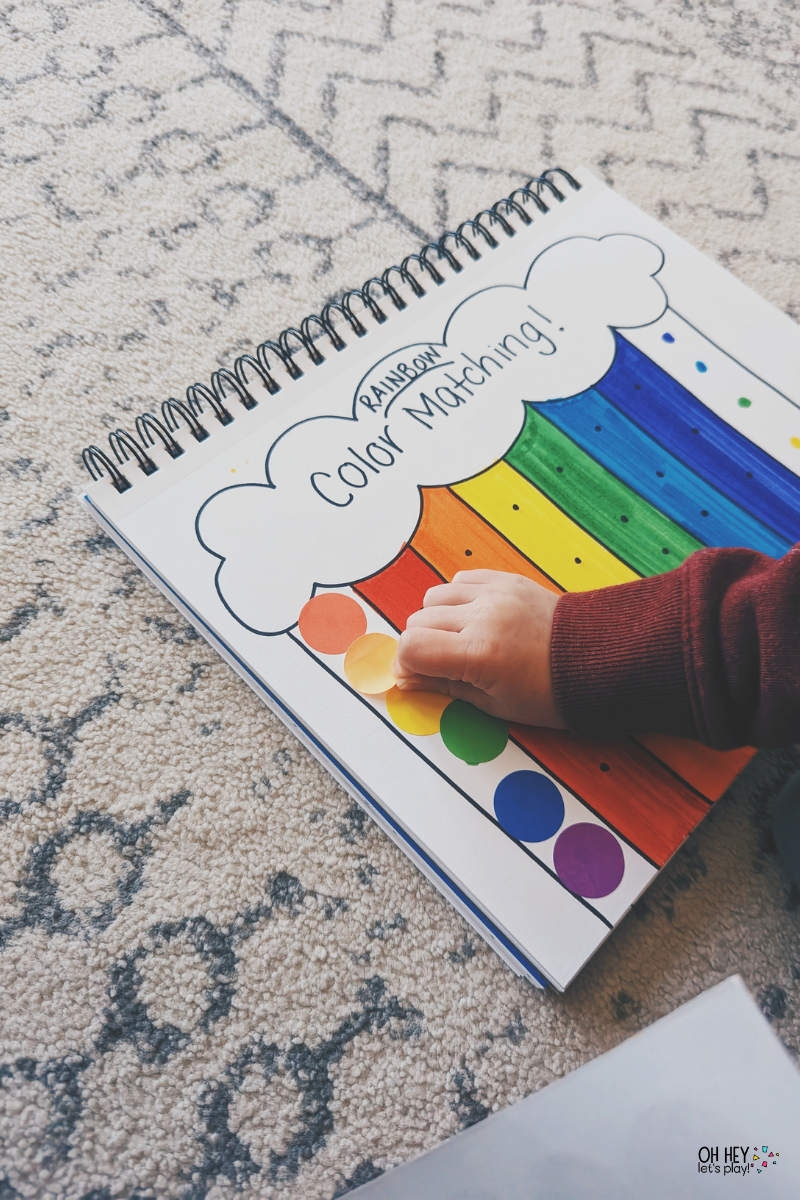 Rainbow Themed Learning Journal Activities — Oh Hey Let's Play