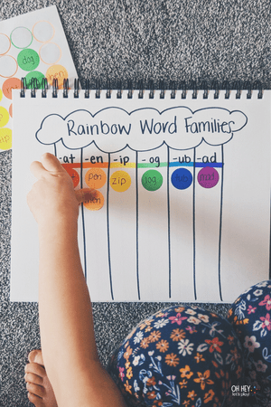 Rainbow Themed Learning Journal Activities — Oh Hey Let's Play