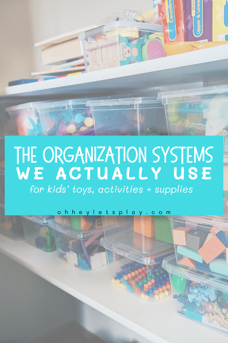 Organization Systems We Actually Use — Oh Hey Let's Play