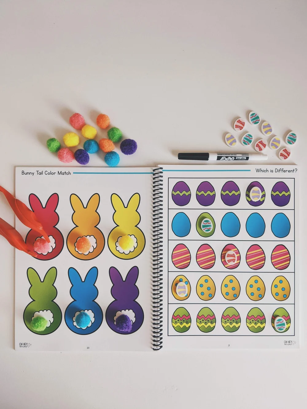 7 Easter Learning Journal Activities for Kids — Oh Hey Let's Play