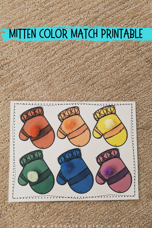 Mitten Activities for Toddlers and Preschoolers — Oh Hey Let's Play