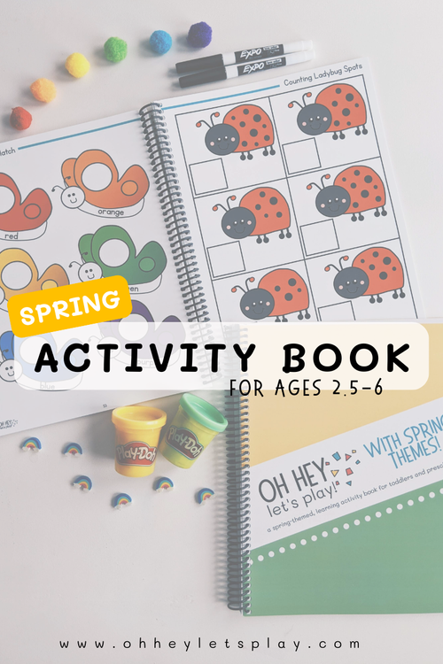 Spring Activity Book for Kids — Oh Hey Let's Play