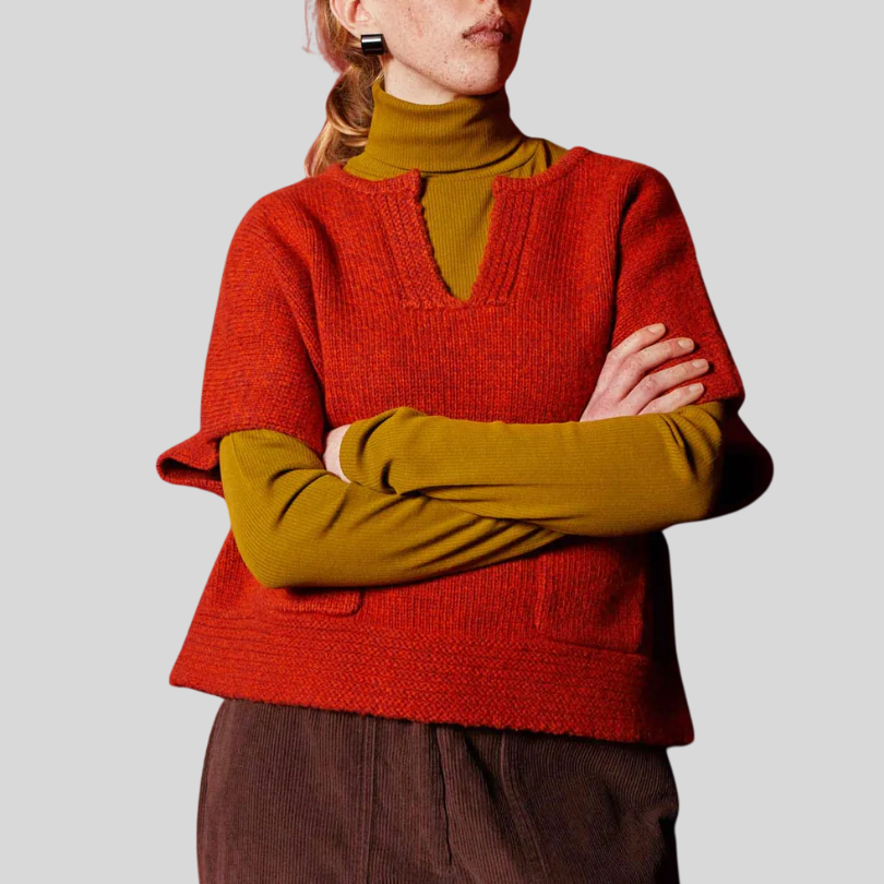 L.F. Markey - Grayson Top in Rust — Bosco's Mercantile