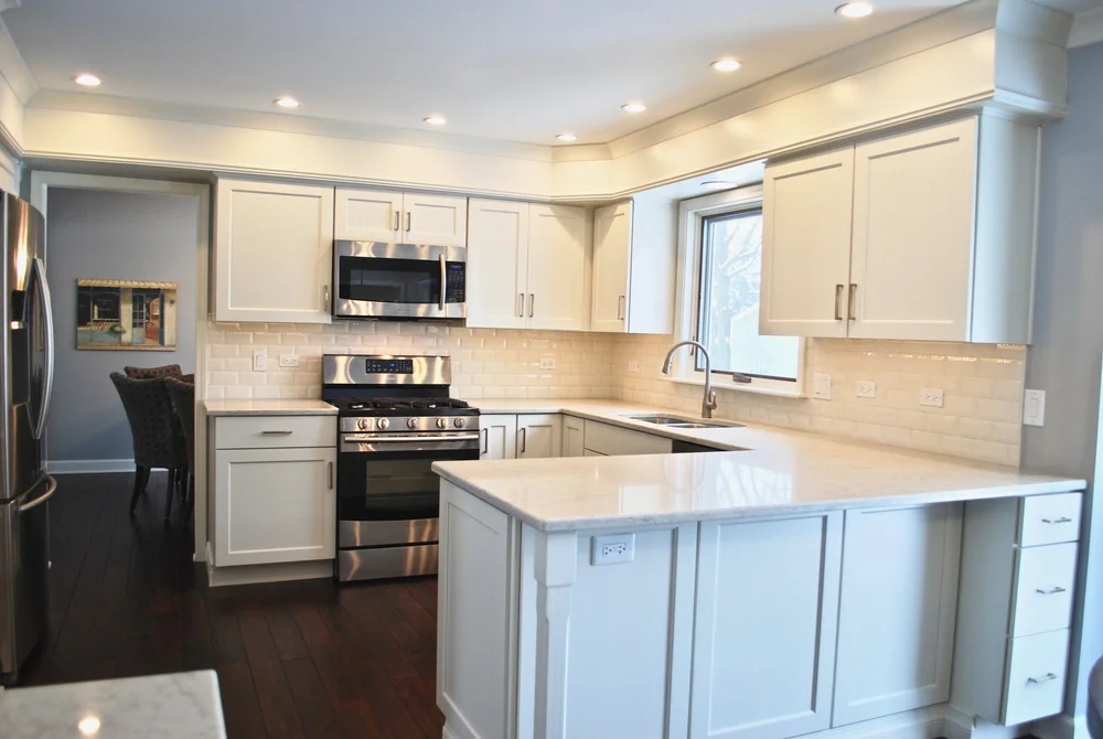 White Kitchen Cabinets With Soffits | Cabinets Matttroy